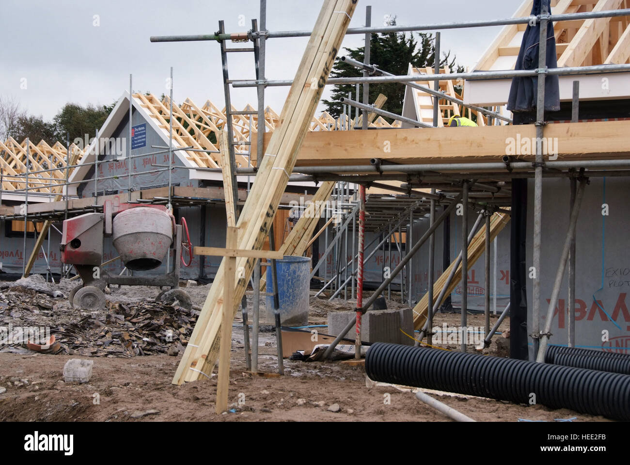 Charlie Hibbert and others self-building homes in Rock, Cornwall, UK ...