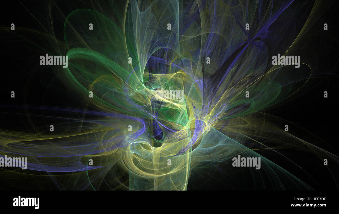 Colorful curves and waves abstract background Stock Photo - Alamy