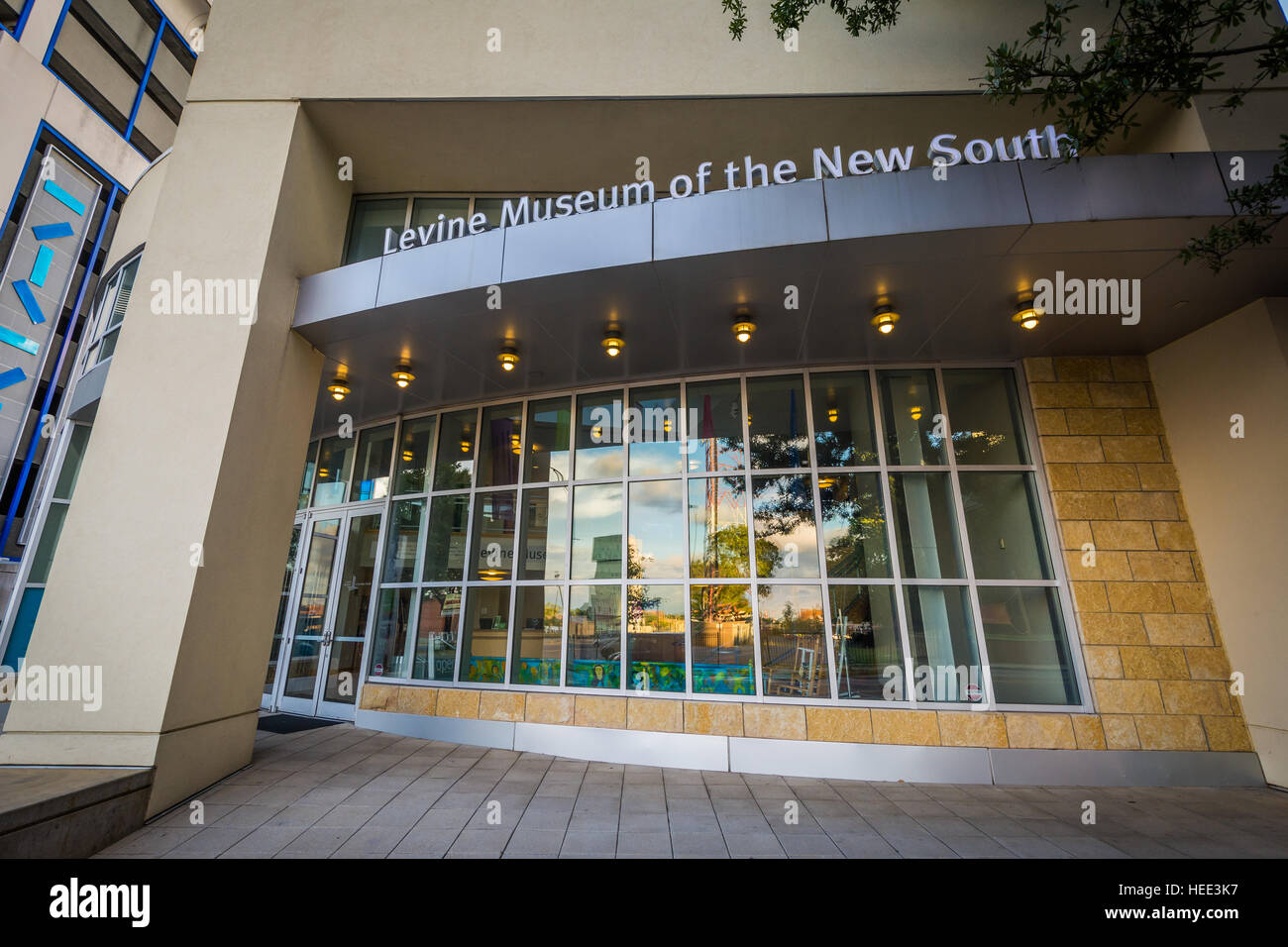 The Levine Museum of the New South, in Uptown Charlotte, North Carolina Stock Photo - Alamy
