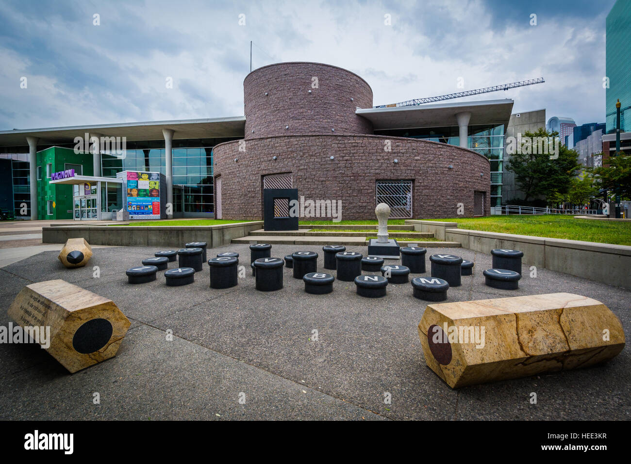 The exterior of ImaginOn: The Joe & Joan Martin Center, in Uptown ...