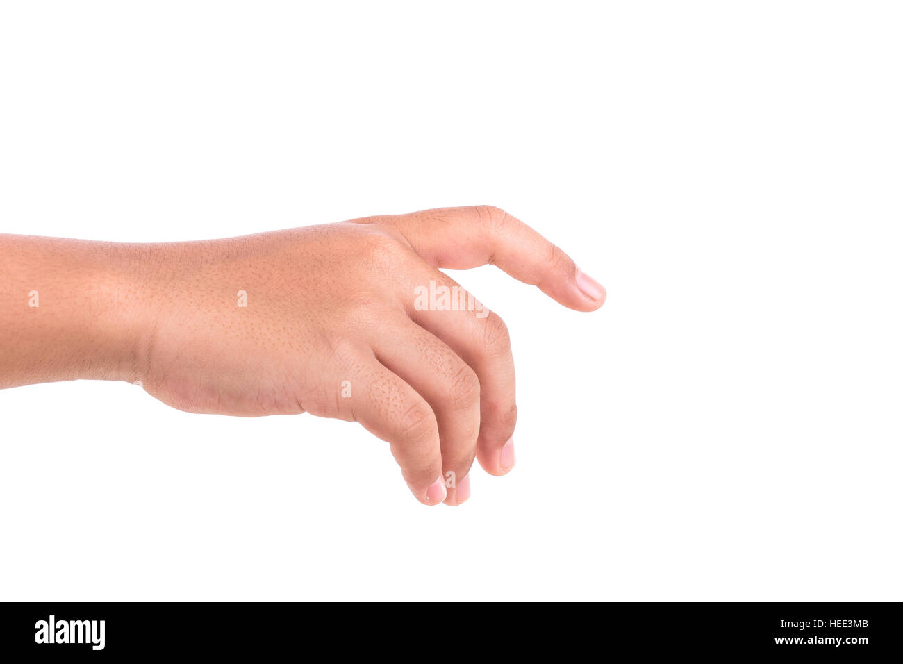 Right children hand isolated on white background Stock Photo - Alamy