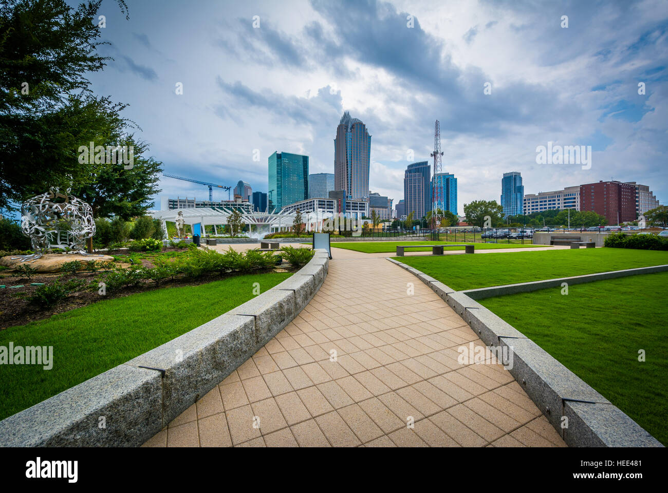 Charlotte first ward park hi-res stock photography and images - Alamy