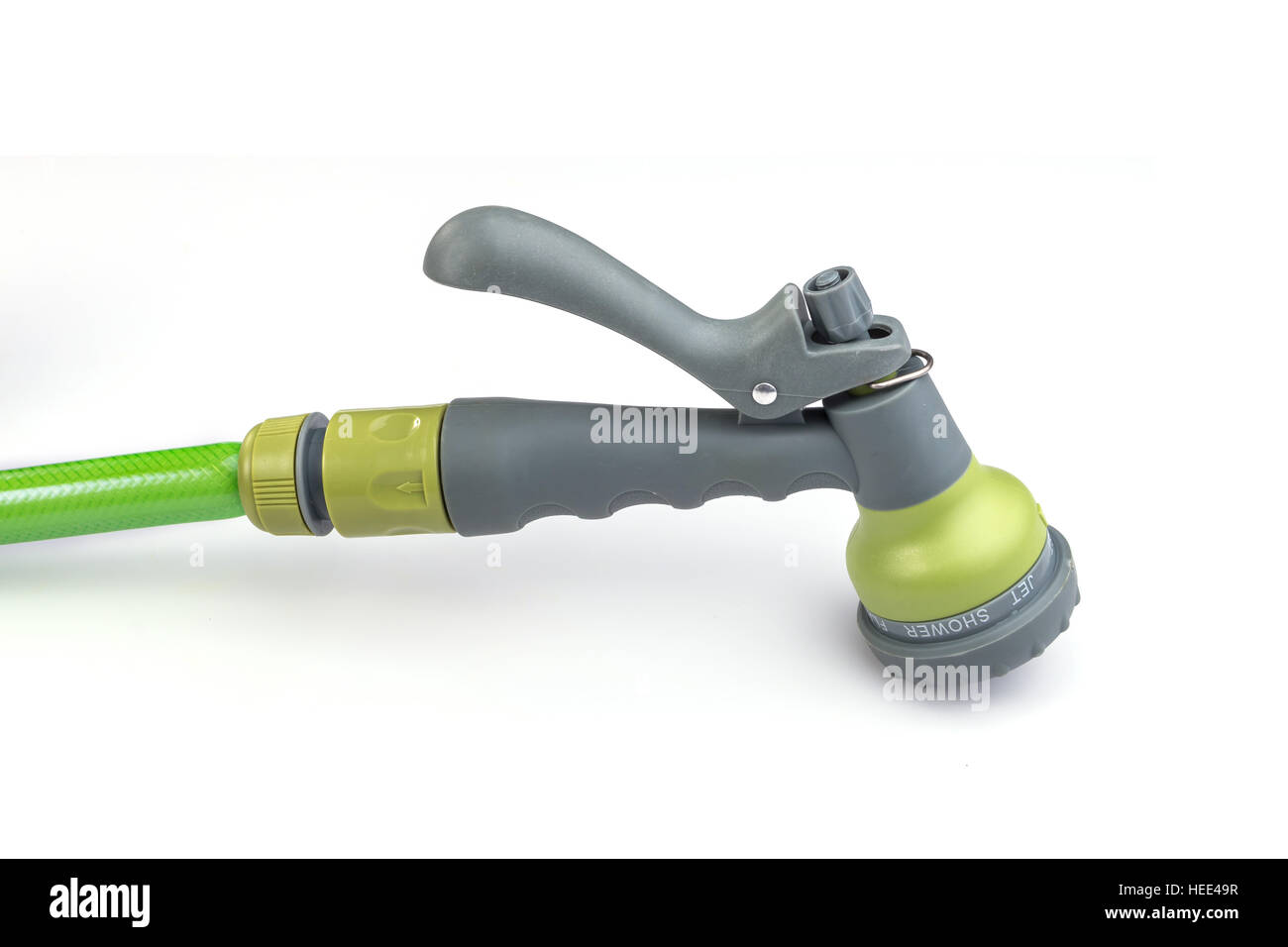 Close up spray gun isolated on white background Stock Photo - Alamy