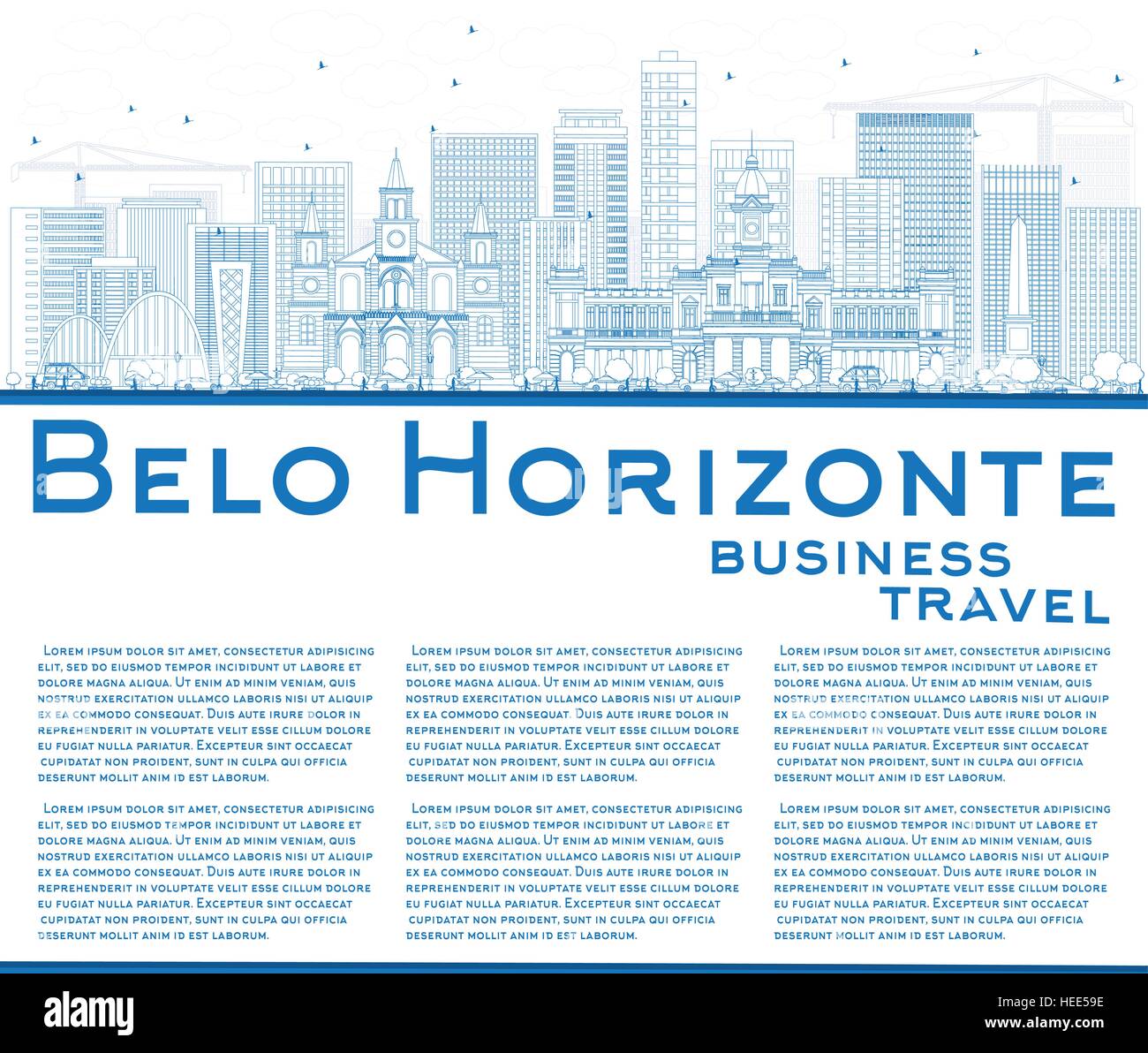Belo horizonte vector vectors hi-res stock photography and images - Alamy