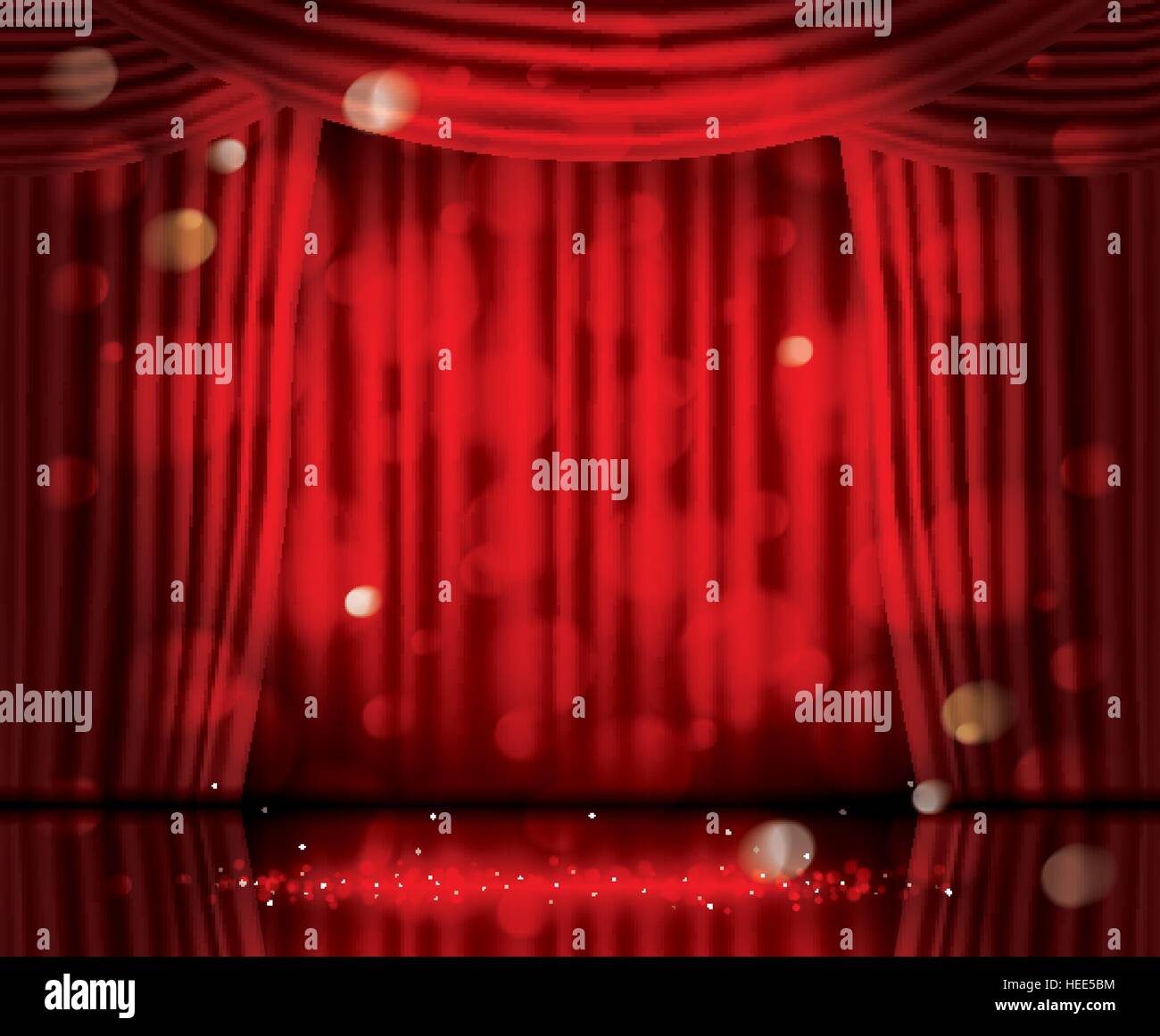 Cinema interior lights on Stock Vector Images - Alamy