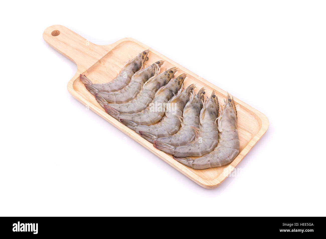 Close up fresh shrimp isolated on white background Stock Photo - Alamy