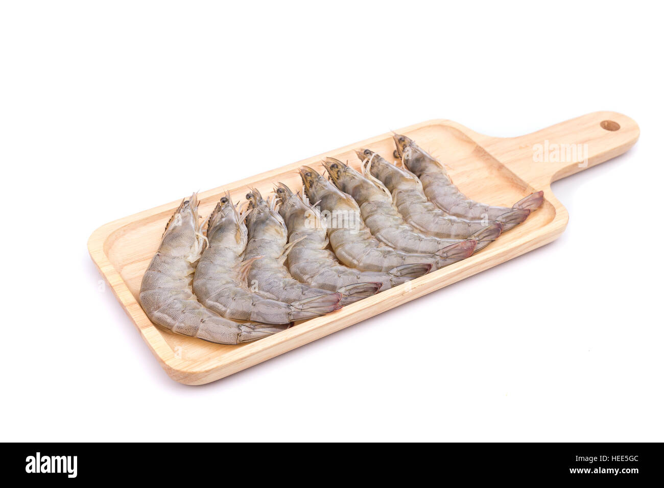 Close up fresh shrimp isolated on white background Stock Photo - Alamy