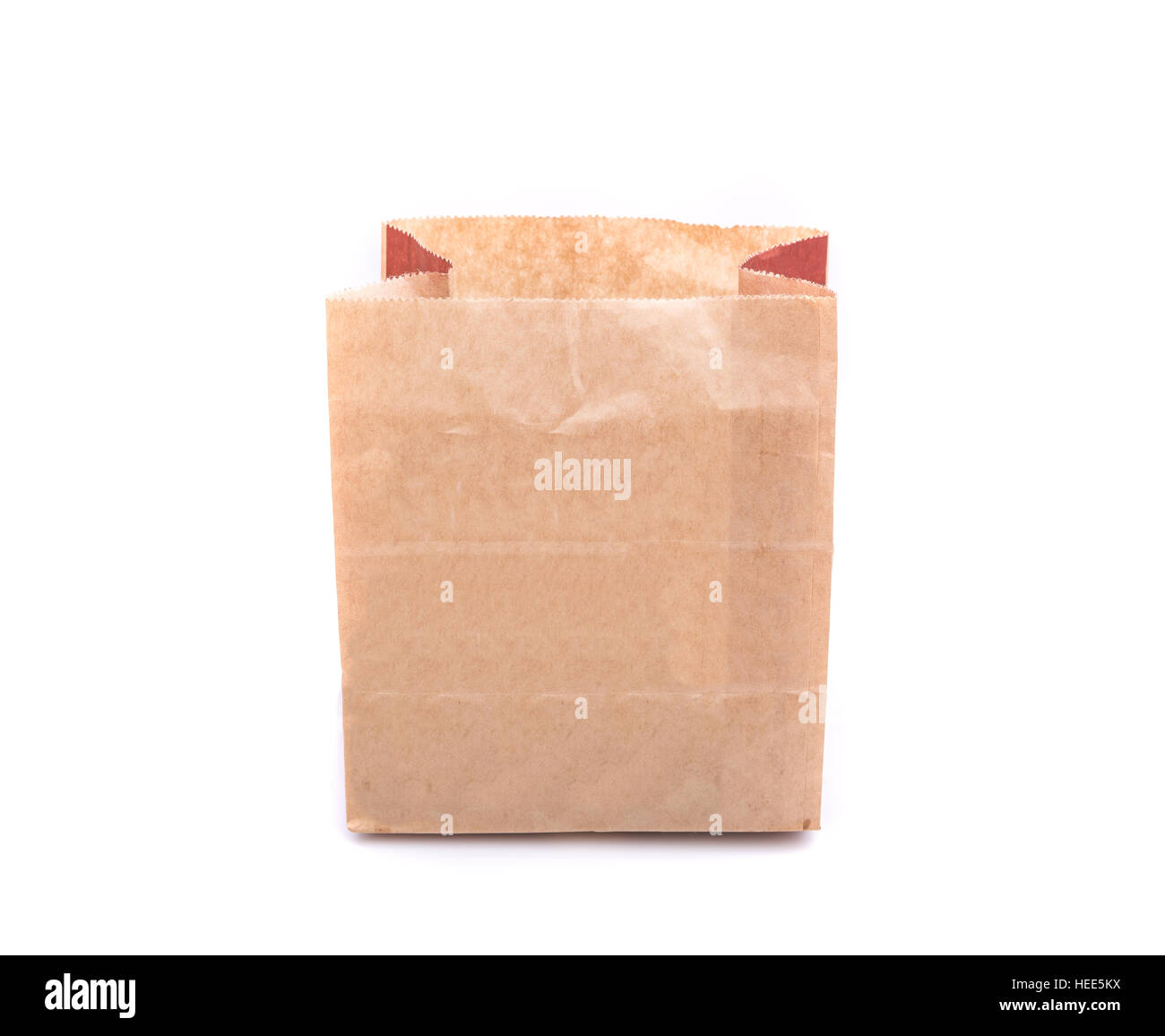 Empty open paper bag shopping Cut Out Stock Images & Pictures - Alamy