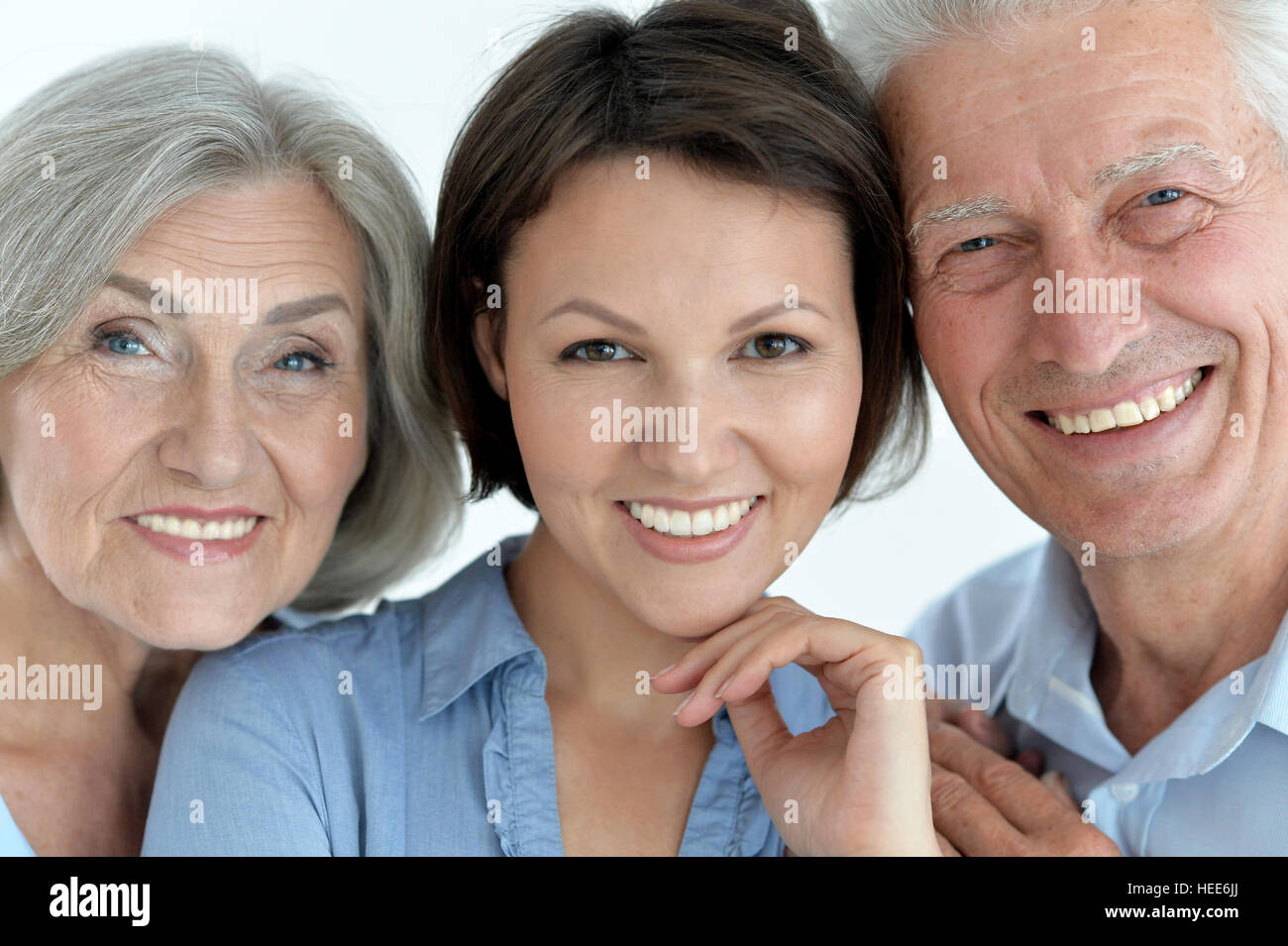 happy family portrait Stock Photo - Alamy