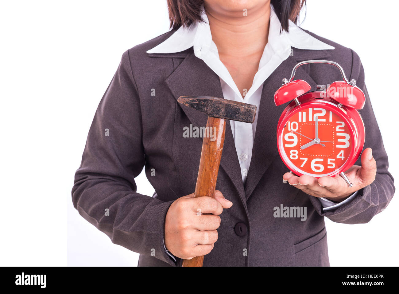 Clock hammer clock hi-res stock photography and images - Alamy