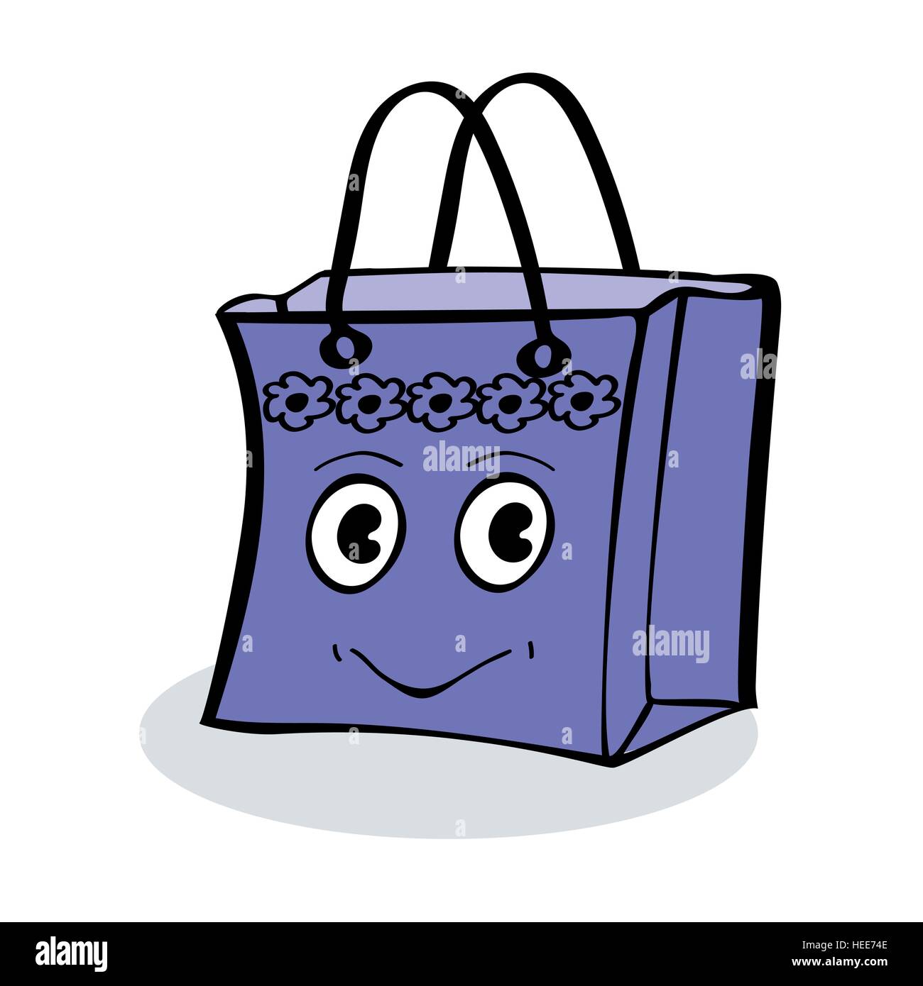 Girl fun gift wrap package sale. Illustrator vector Stock Vector Image ...