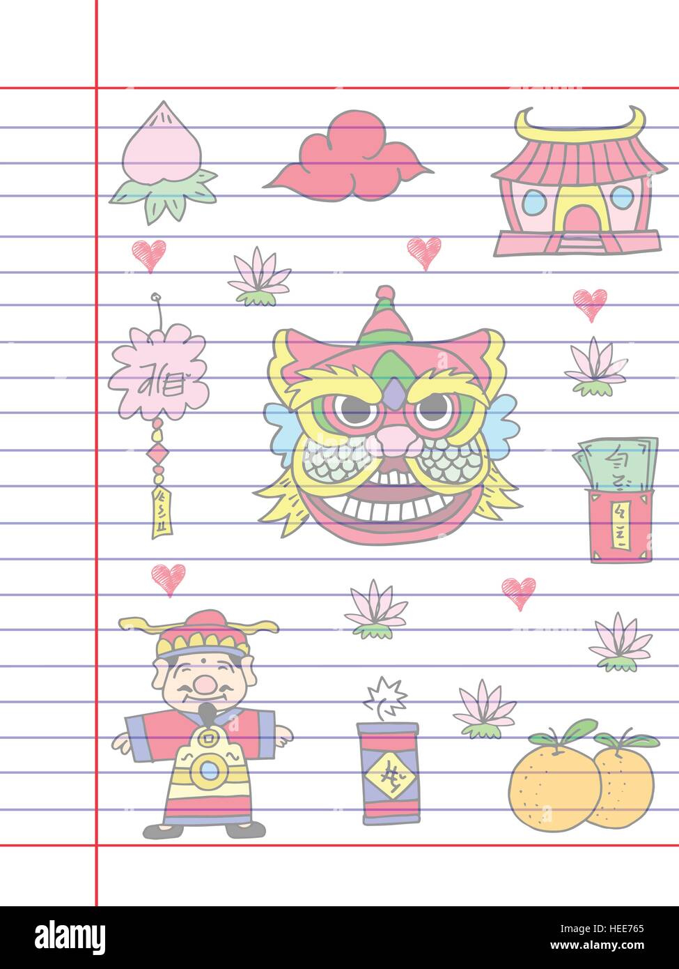 Greeting card Chinese theme backgrounds Stock Vector Image & Art - Alamy