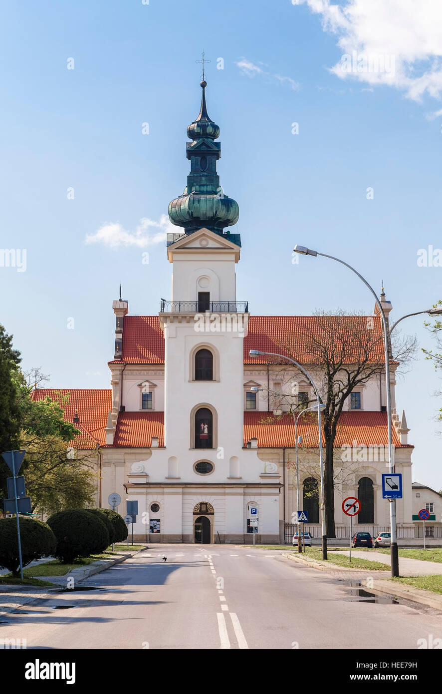Bell tower and cathedral resurrection of Christ and St. Thomas Stock ...