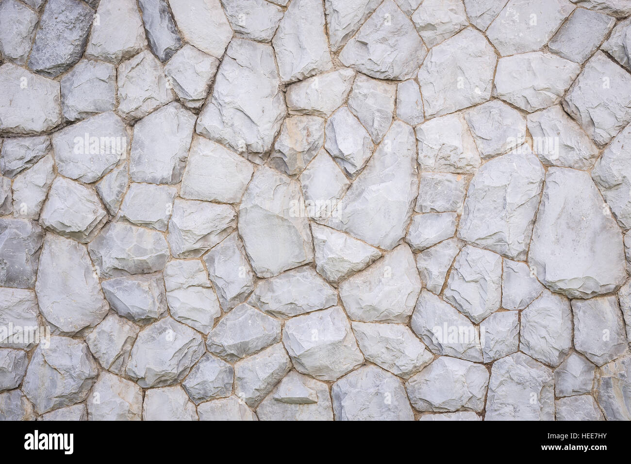 Exterior natural stone wall decorative in the garden Stock Photo - Alamy