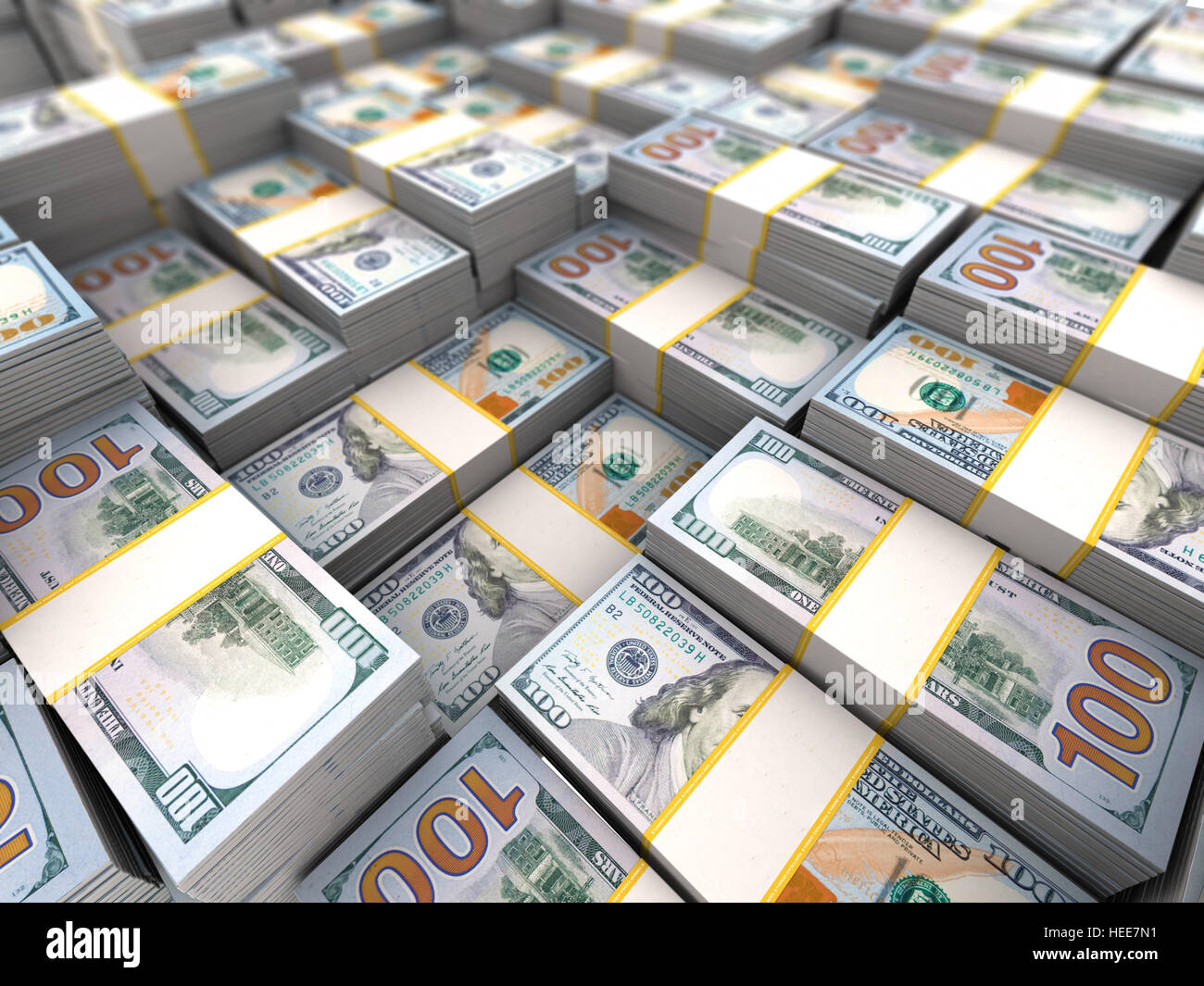 3d illustration of money background Stock Photo - Alamy