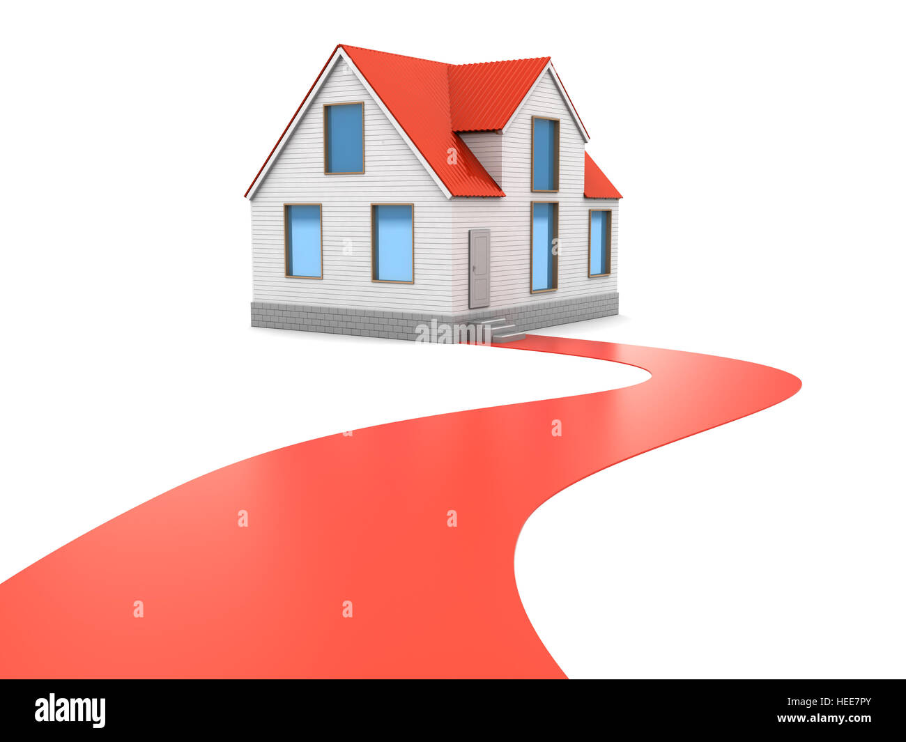 Pathway illustration concept hi-res stock photography and images - Alamy