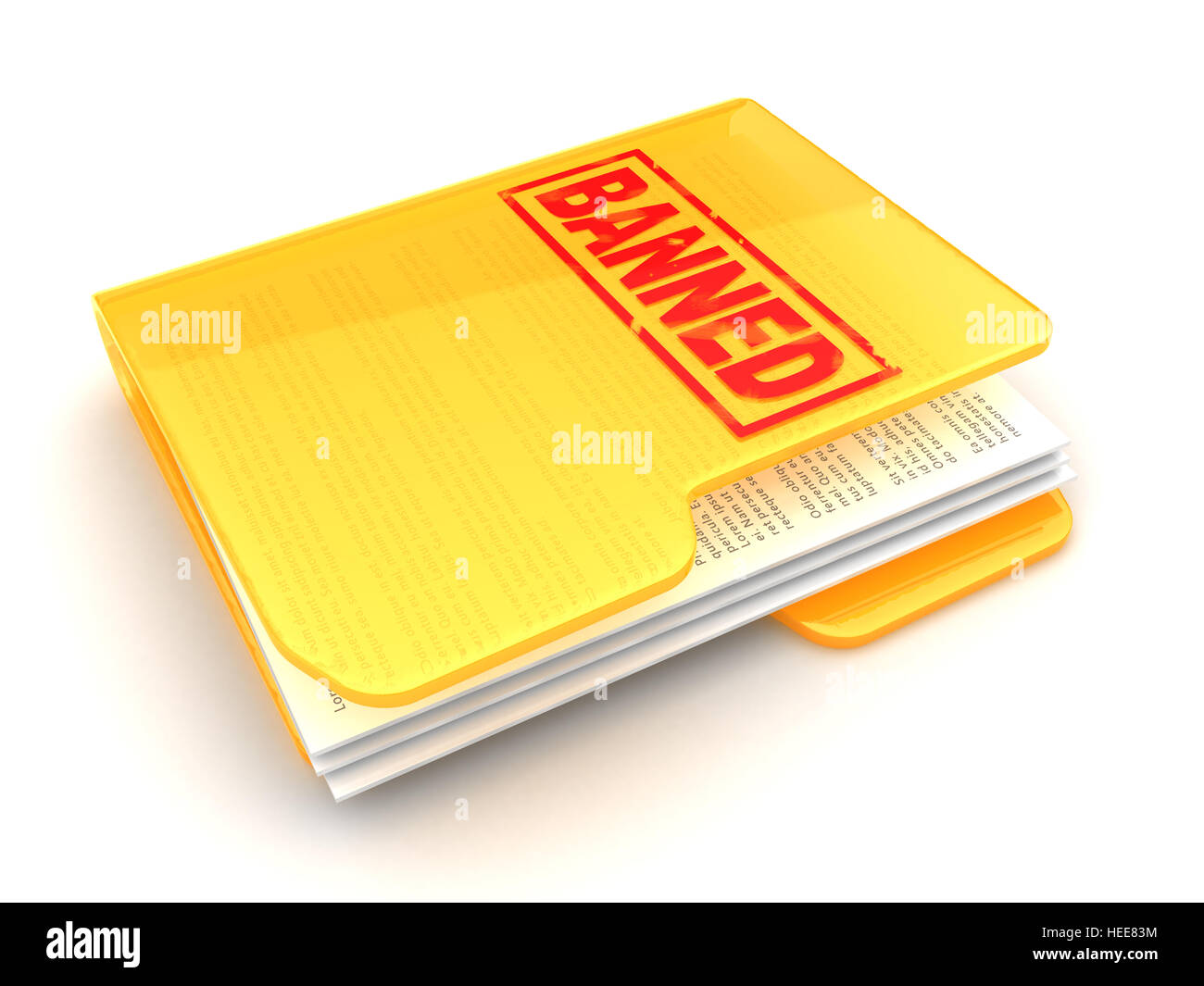 File folder icon 3d hi-res stock photography and images - Alamy