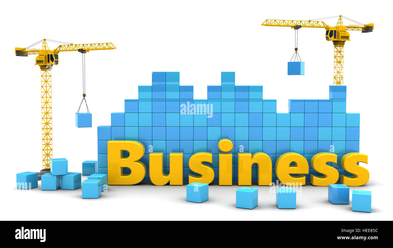 3d illustration construction hi-res stock photography and images - Alamy