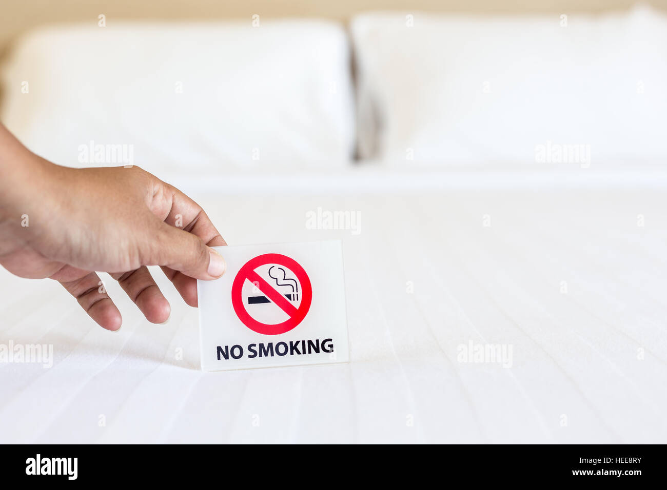 No smoking sign hotel hi-res stock photography and images - Alamy