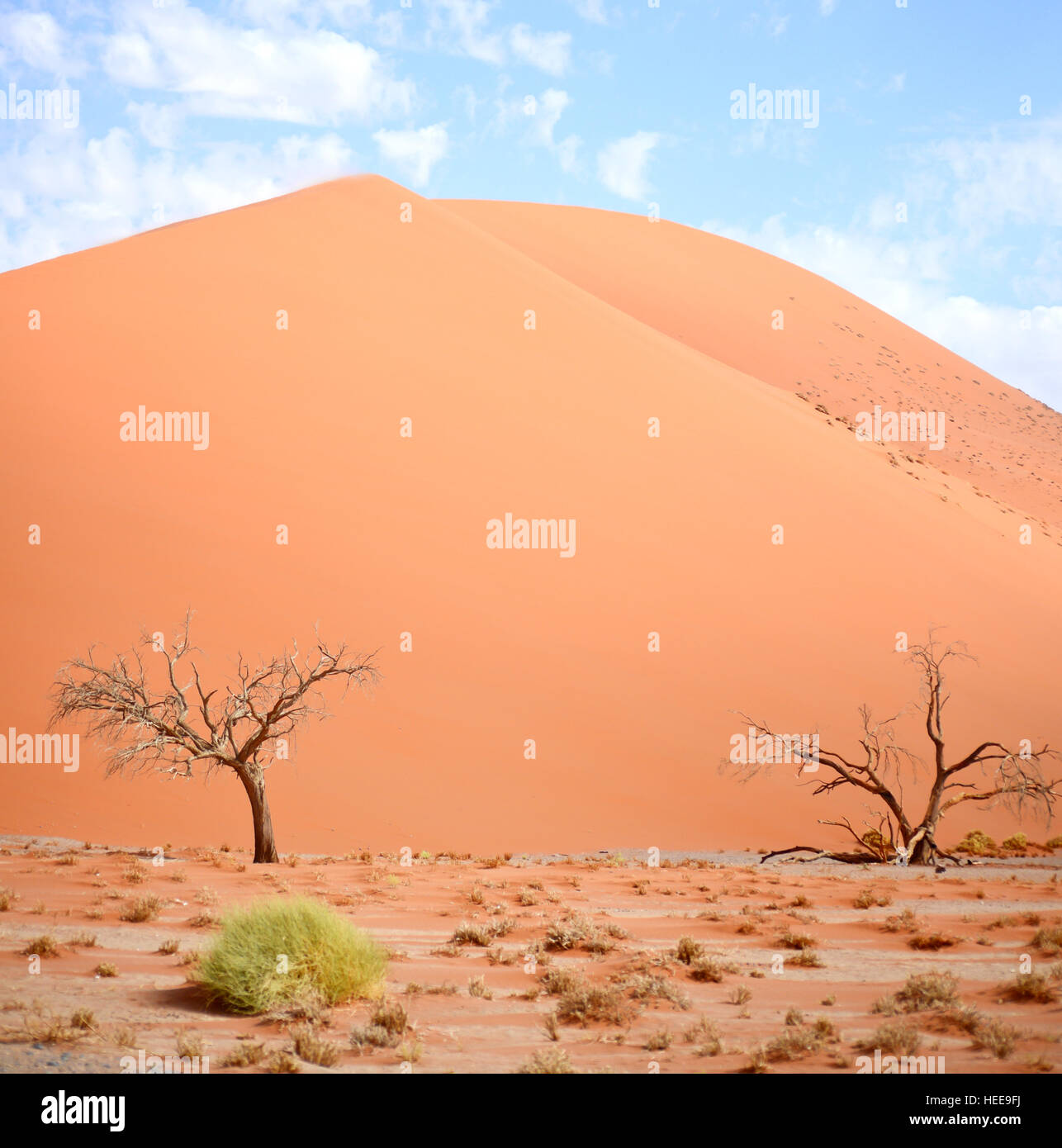 sand dune with blue sky Stock Photo - Alamy