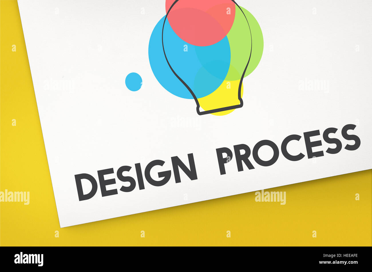 Creative Design Process Thinking Innovation Concept Stock Photo - Alamy