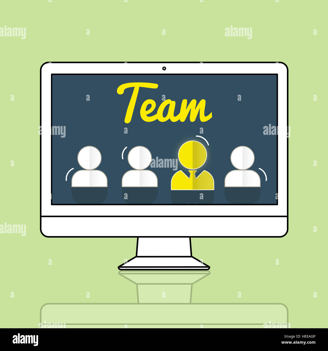 Partnership corporate team leader font hi-res stock photography and ...