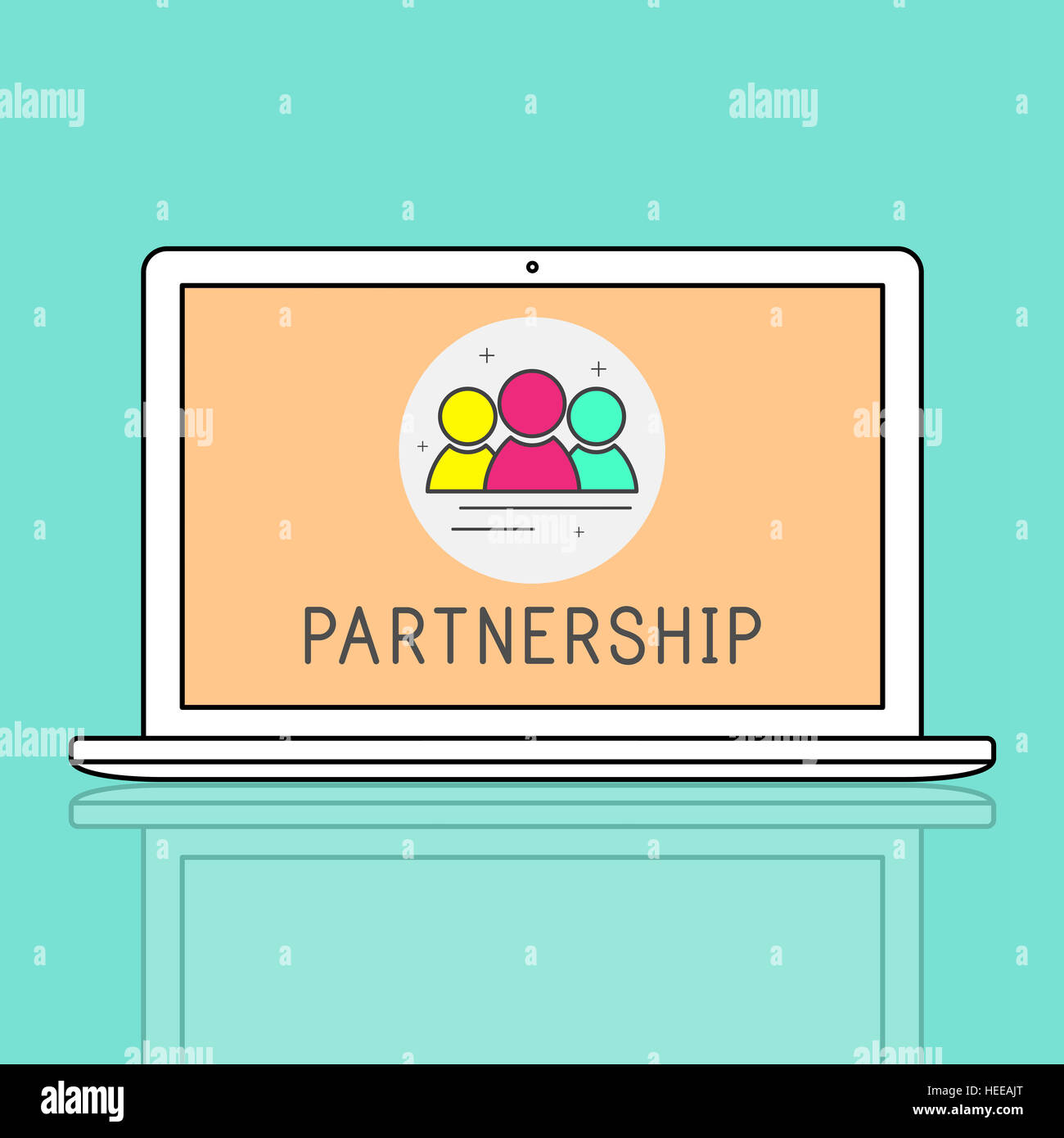 Cooperation Team Partnership Alliance Concept Stock Photo - Alamy