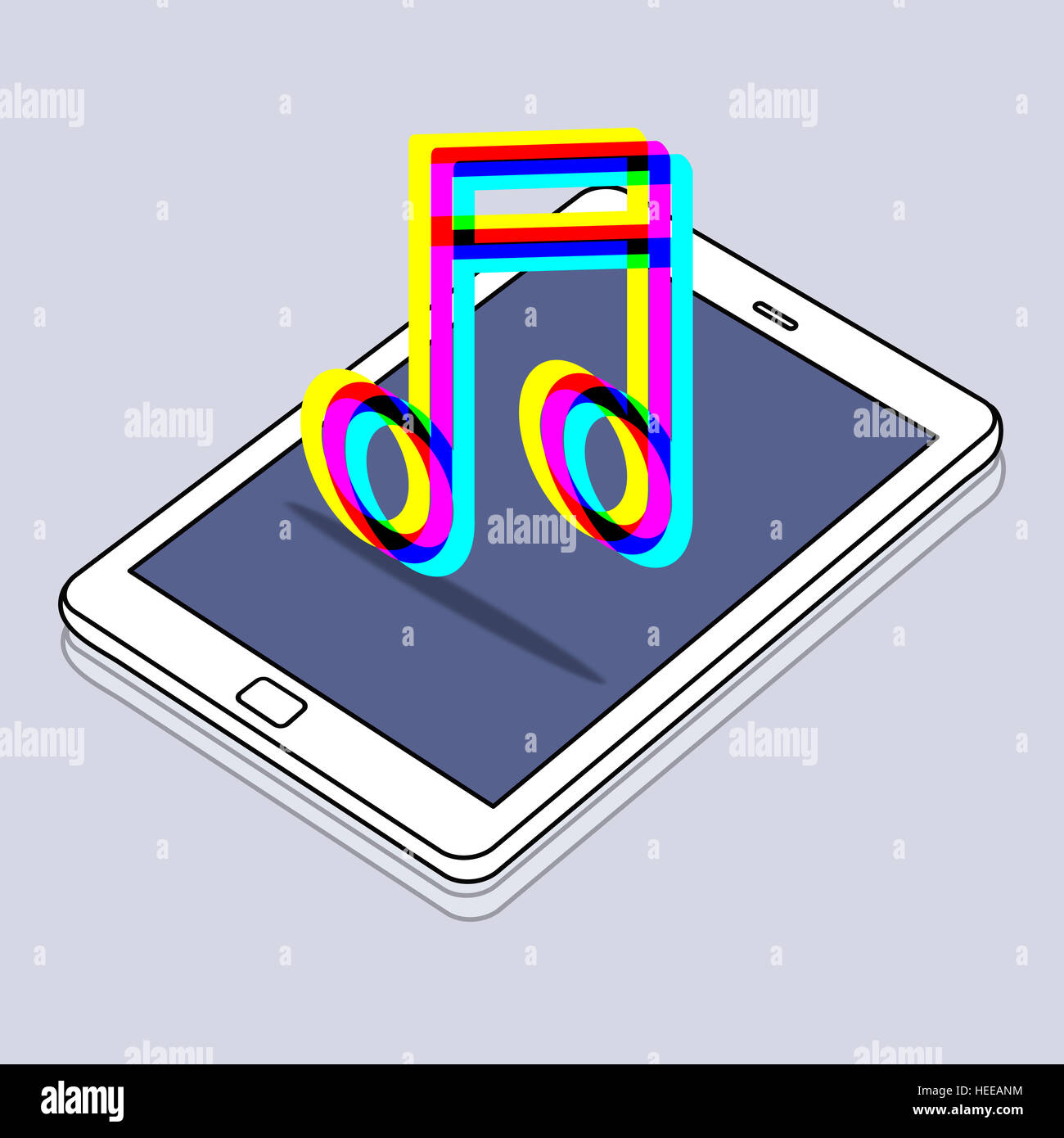 Technology Gadget Application Icons Signs Concept Stock Photo - Alamy