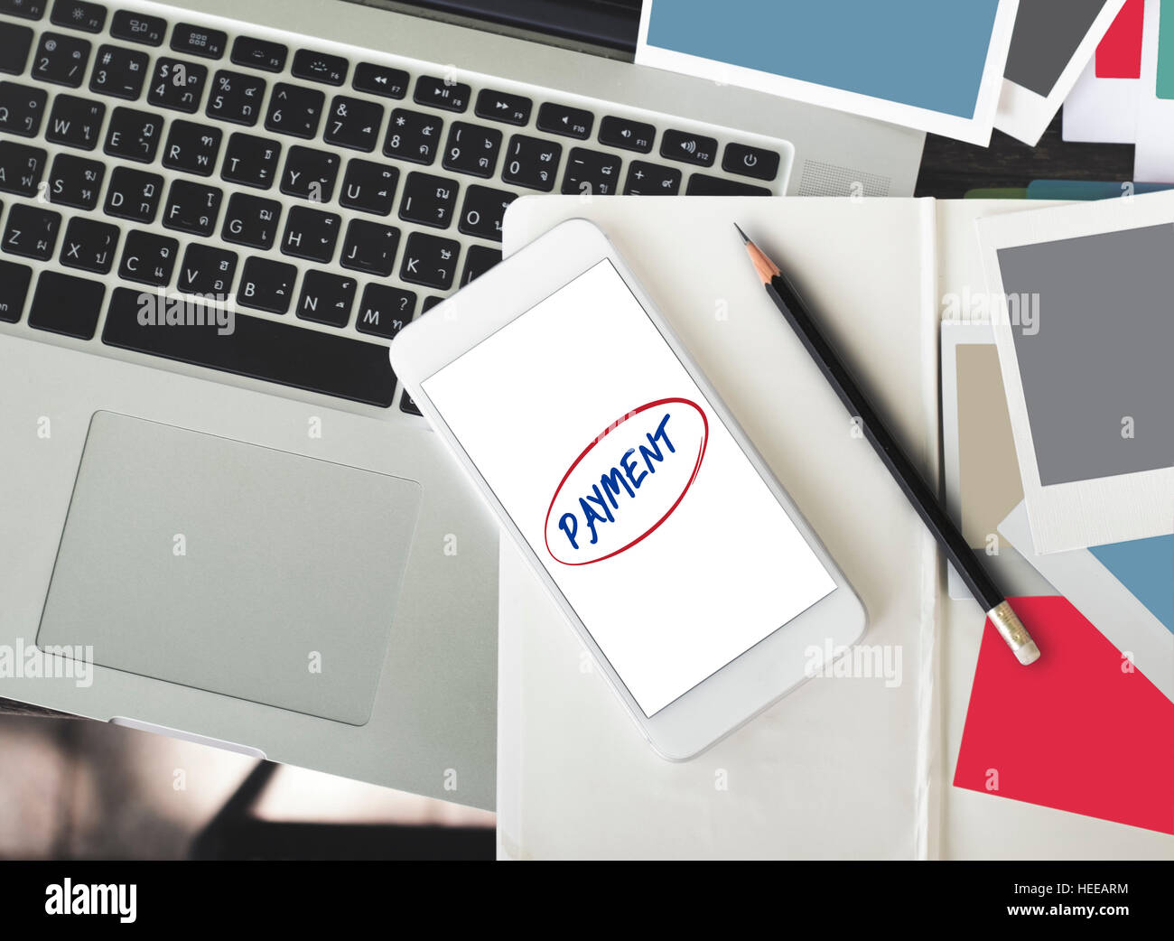 Payment banking bookkeeping budget hi-res stock photography and images ...