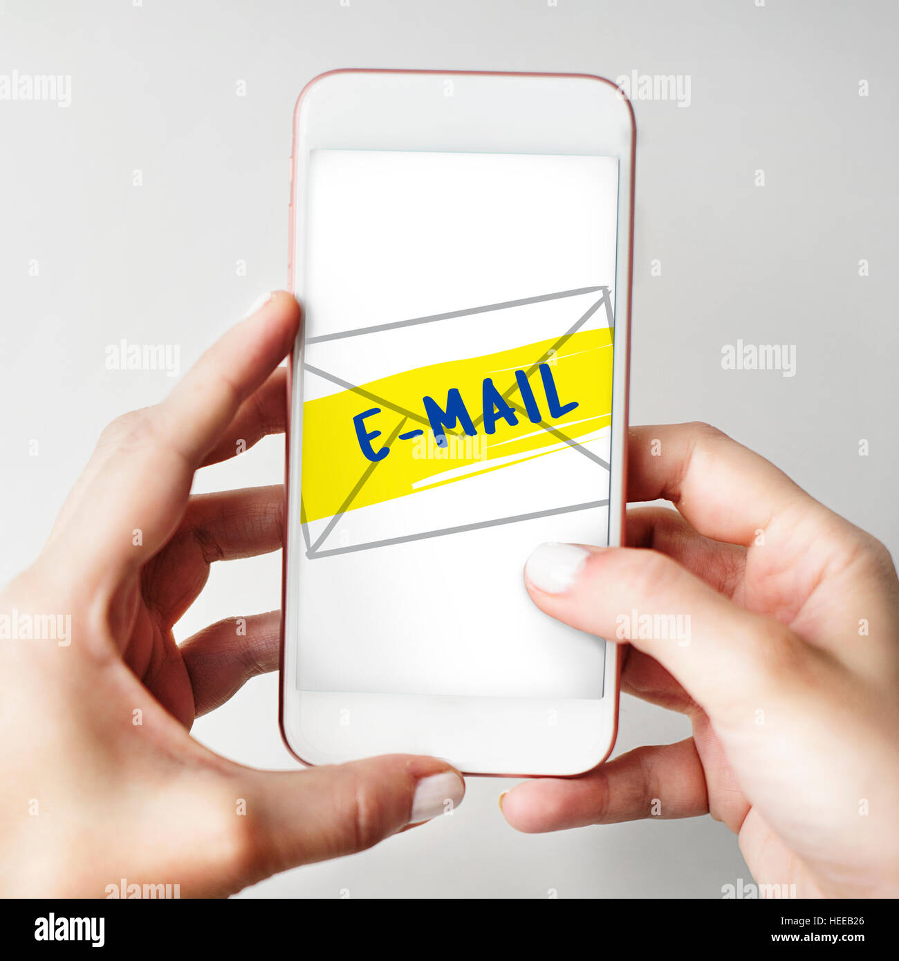 Mail Chat Communication Message Concept Stock Photo - Alamy