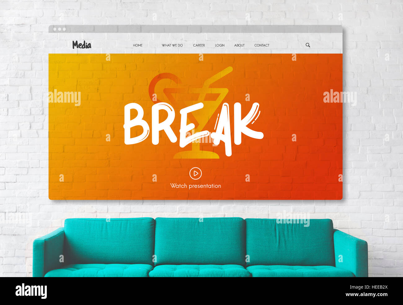 Vacation Break Relax Chill Concept Stock Photo - Alamy