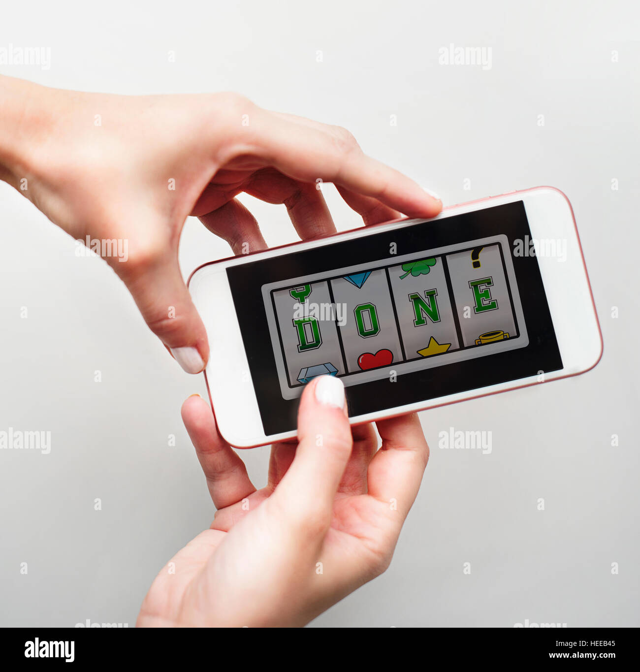 Done Finished Success Accomplishment Concept Stock Photo - Alamy