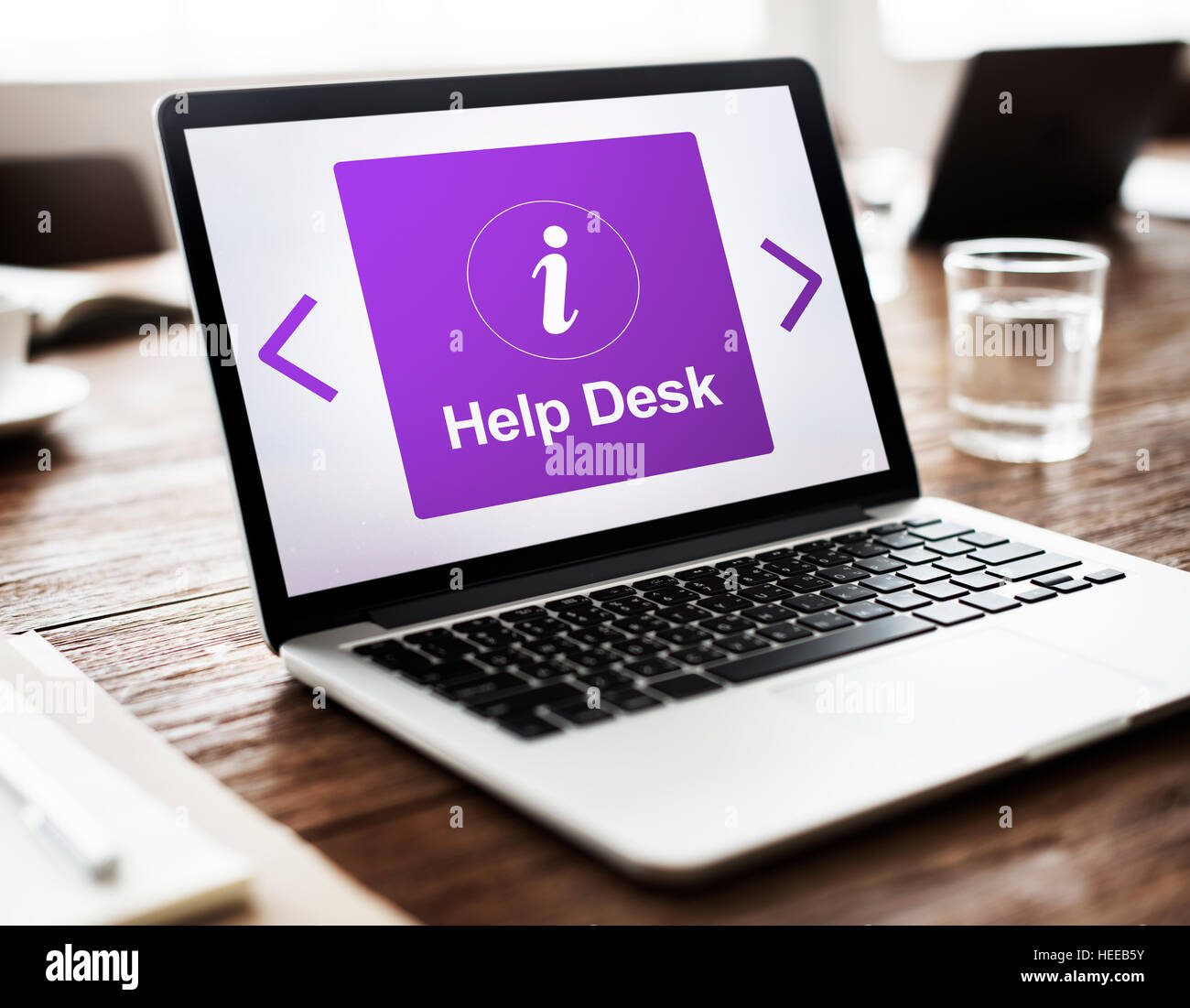 Customer Service Information Icon Concept Stock Photo - Alamy