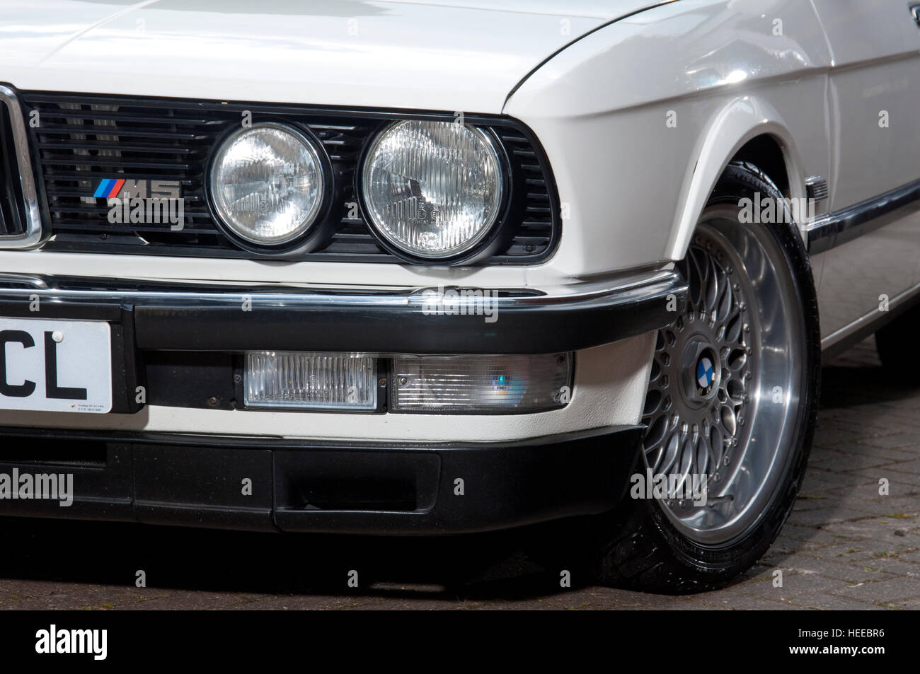 1986 BMW M5 E28 5 Series German performance car, super saloon Stock ...