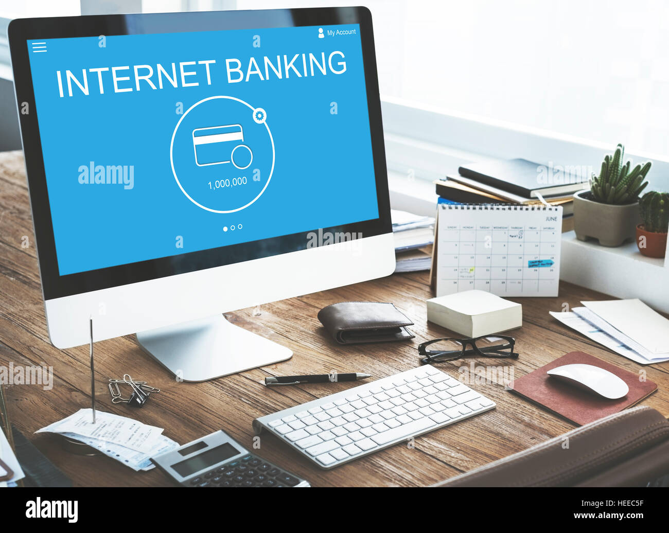 Internet Banking Online Payment Technology Concept Stock Photo - Alamy