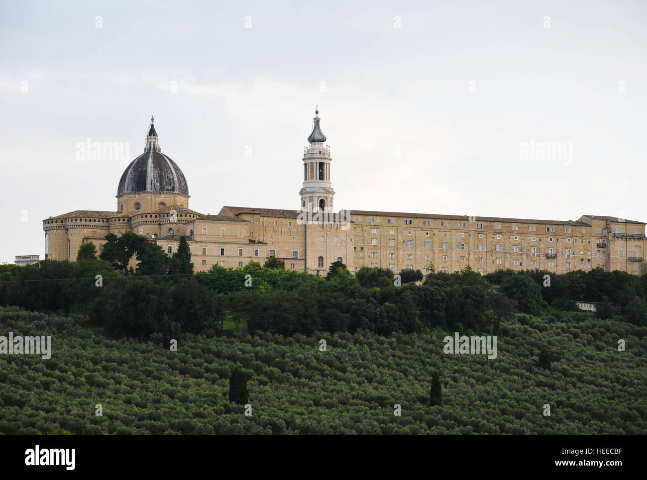 Marche Loreto An Shrine Holy House High Resolution Stock Photography ...