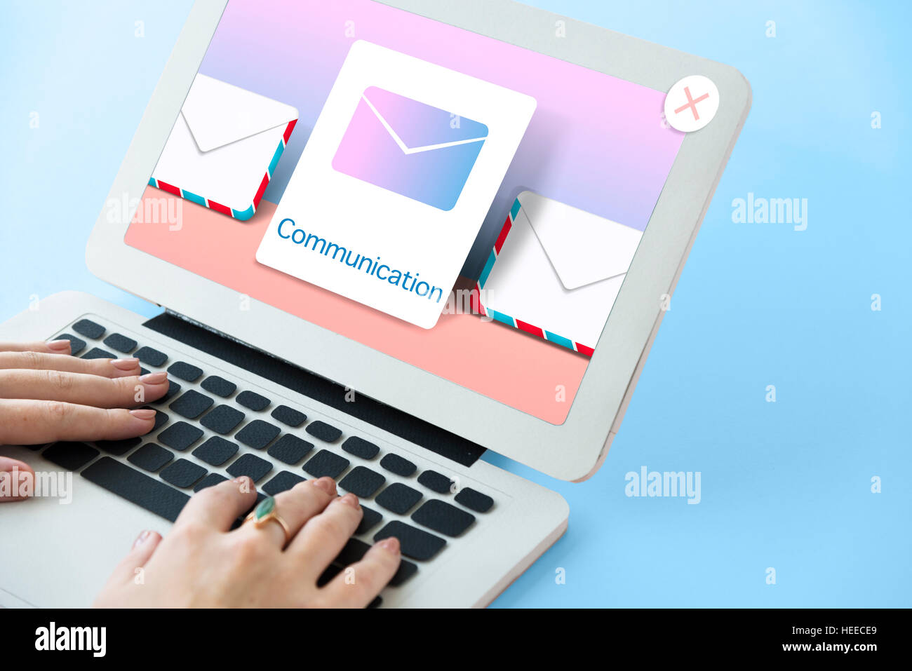Inbox Communication Notification E-mail Mail Concept Stock Photo - Alamy
