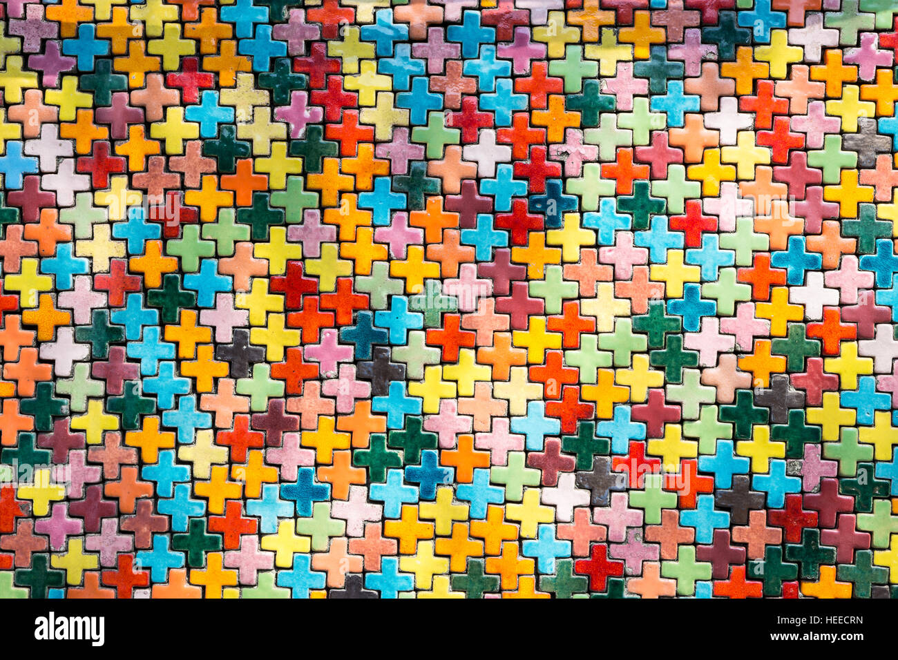 Colorful ceramic decorative wall tile texture and background Stock ...