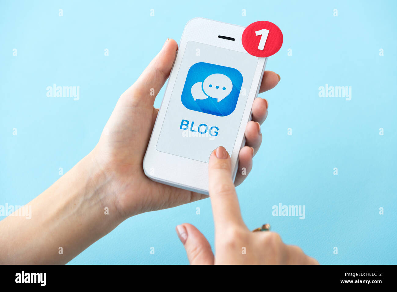 Chat Social Network Speech Bubble Stock Photo - Alamy