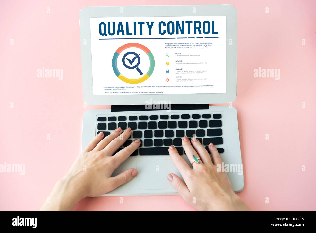 Quality Control Check Product Concept Stock Photo - Alamy