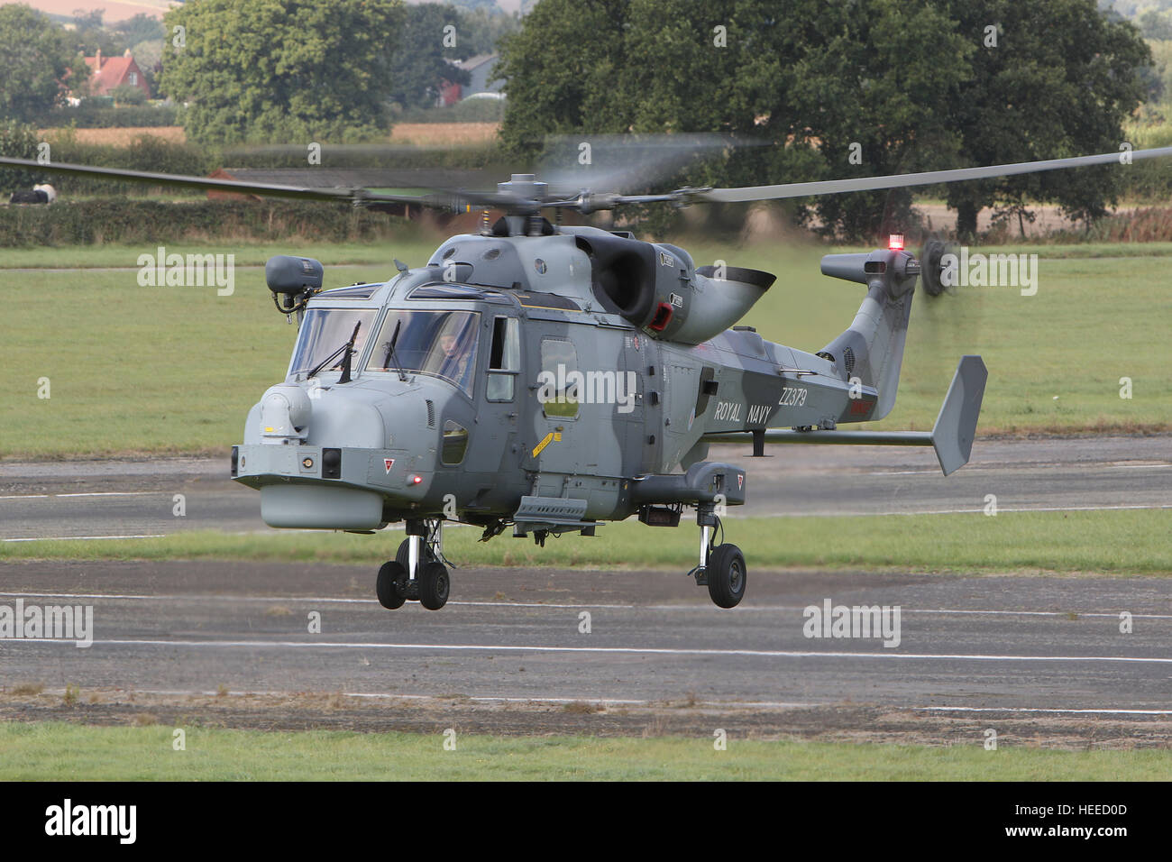 AW159 Lynx Wildcat HMA2 helicopter ZZ379 of the Royal Navy, the Lynx ...