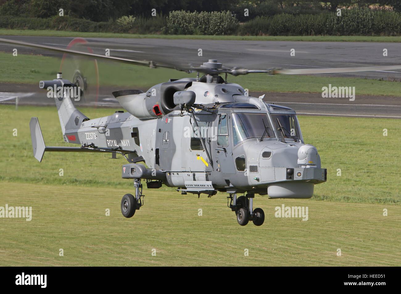 AW159 Lynx Wildcat HMA2 helicopter ZZ379 of the Royal Navy, the Lynx ...