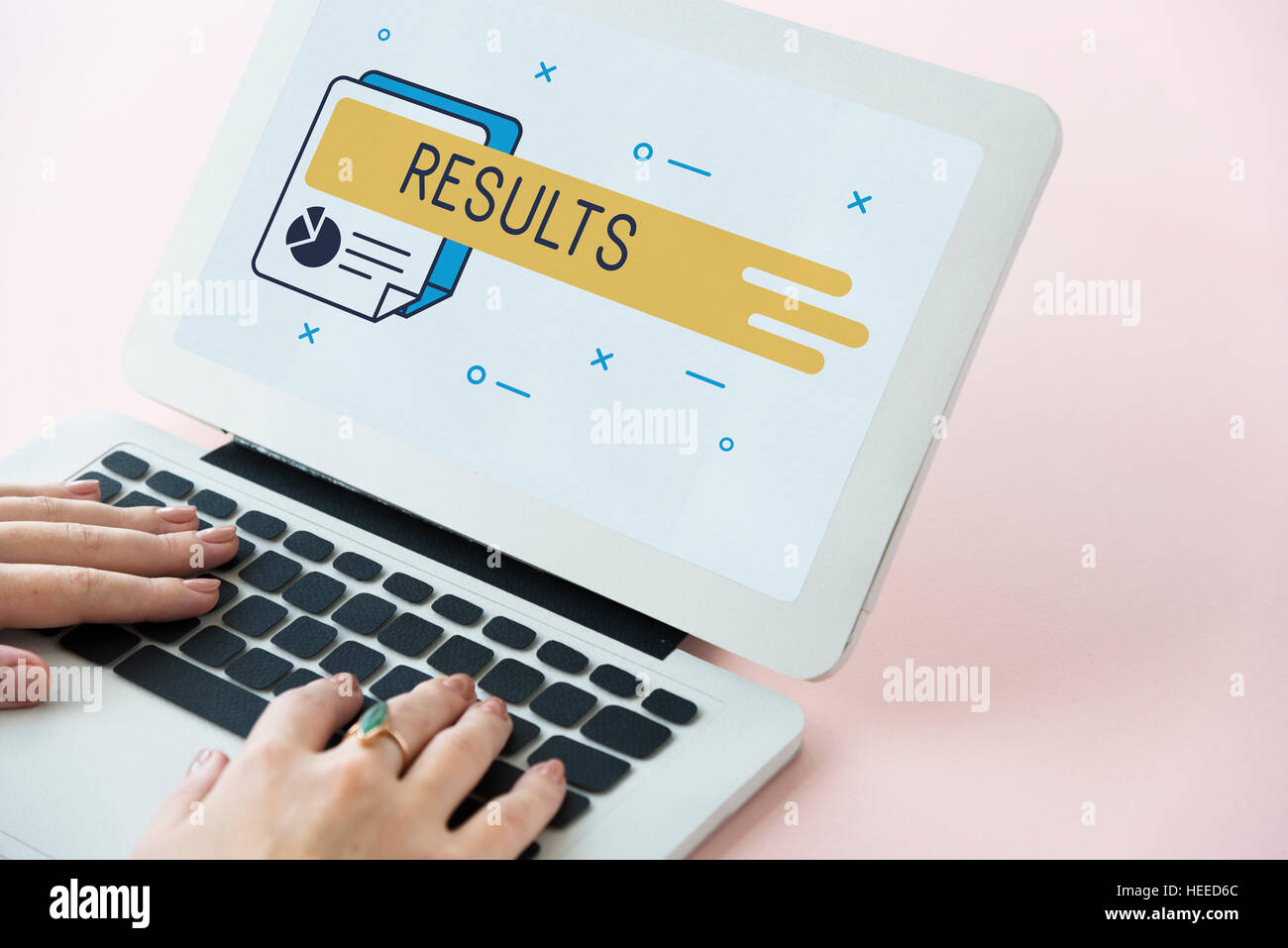 Summary Results Research Report Progress Concept Stock Photo - Alamy