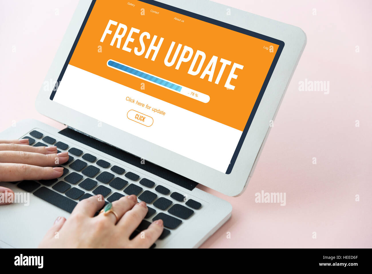 Upgrade Update Software Latest Fresh Software Concept Stock Photo - Alamy