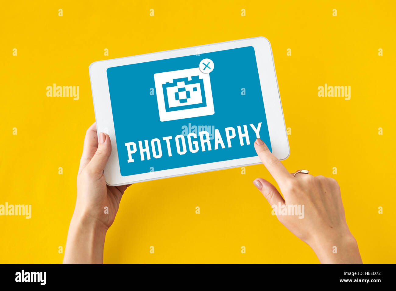 Capture Photographer Camera Icon Graphic Concept Stock Photo - Alamy