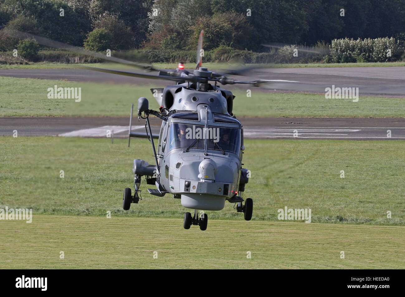 AW159 Lynx Wildcat HMA2 helicopter ZZ379 of the Royal Navy, the Lynx ...
