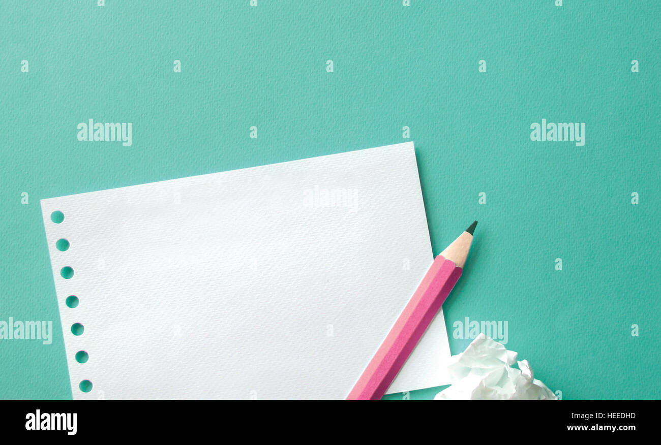 Notebook Paper Reminder Note Concept Stock Photo - Alamy