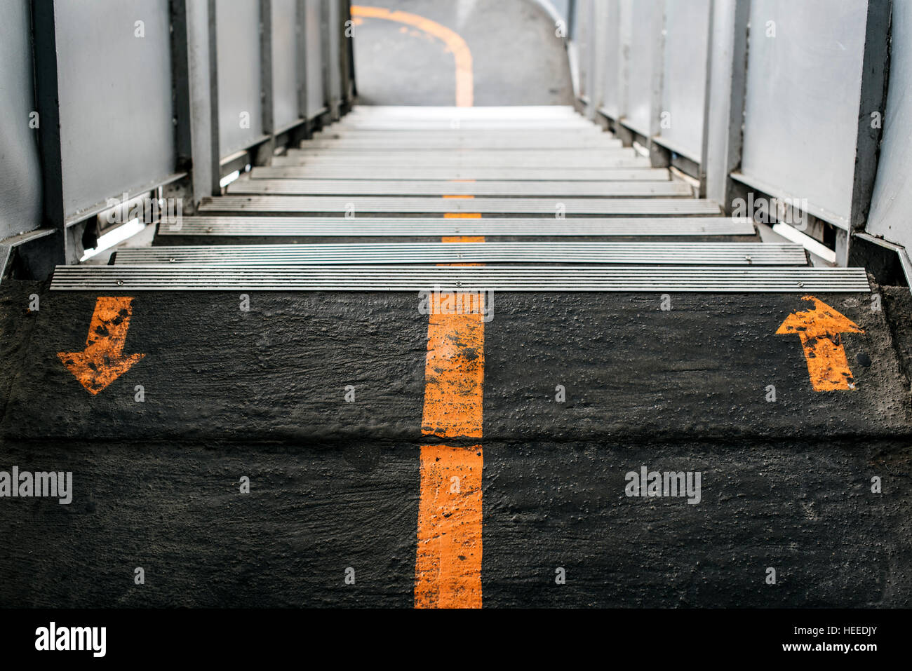 Stairway Overpass Flyove Bridge Steps Concept Stock Photo - Alamy