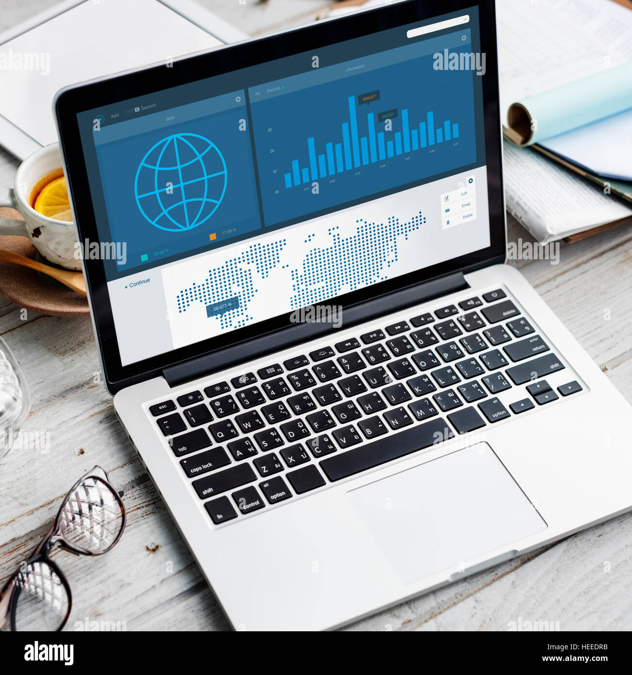 Global Graphic Technology Internet Network Concept Stock Photo - Alamy