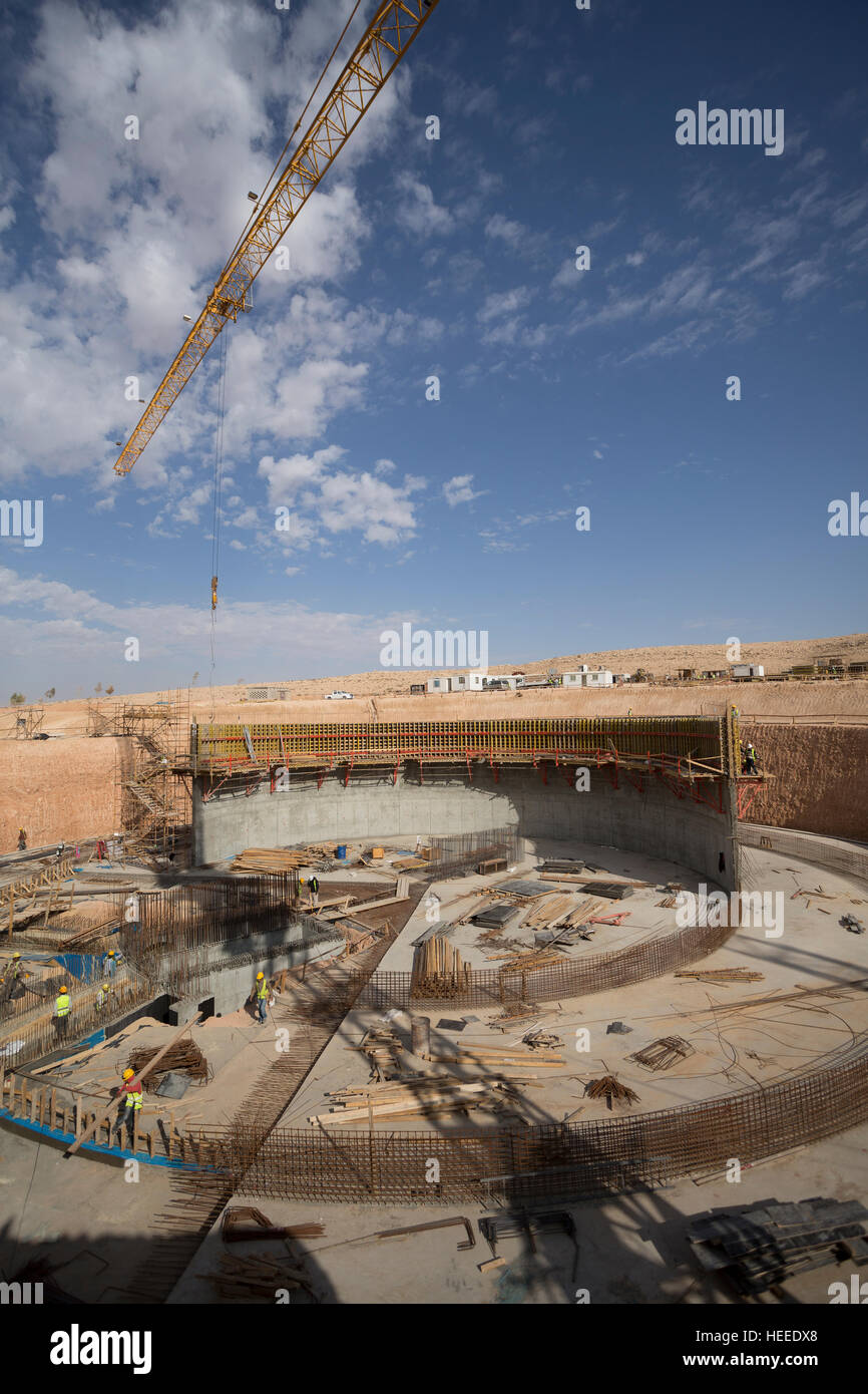 Construction of the As-Samra waste water treatment plant in Zarqa ...
